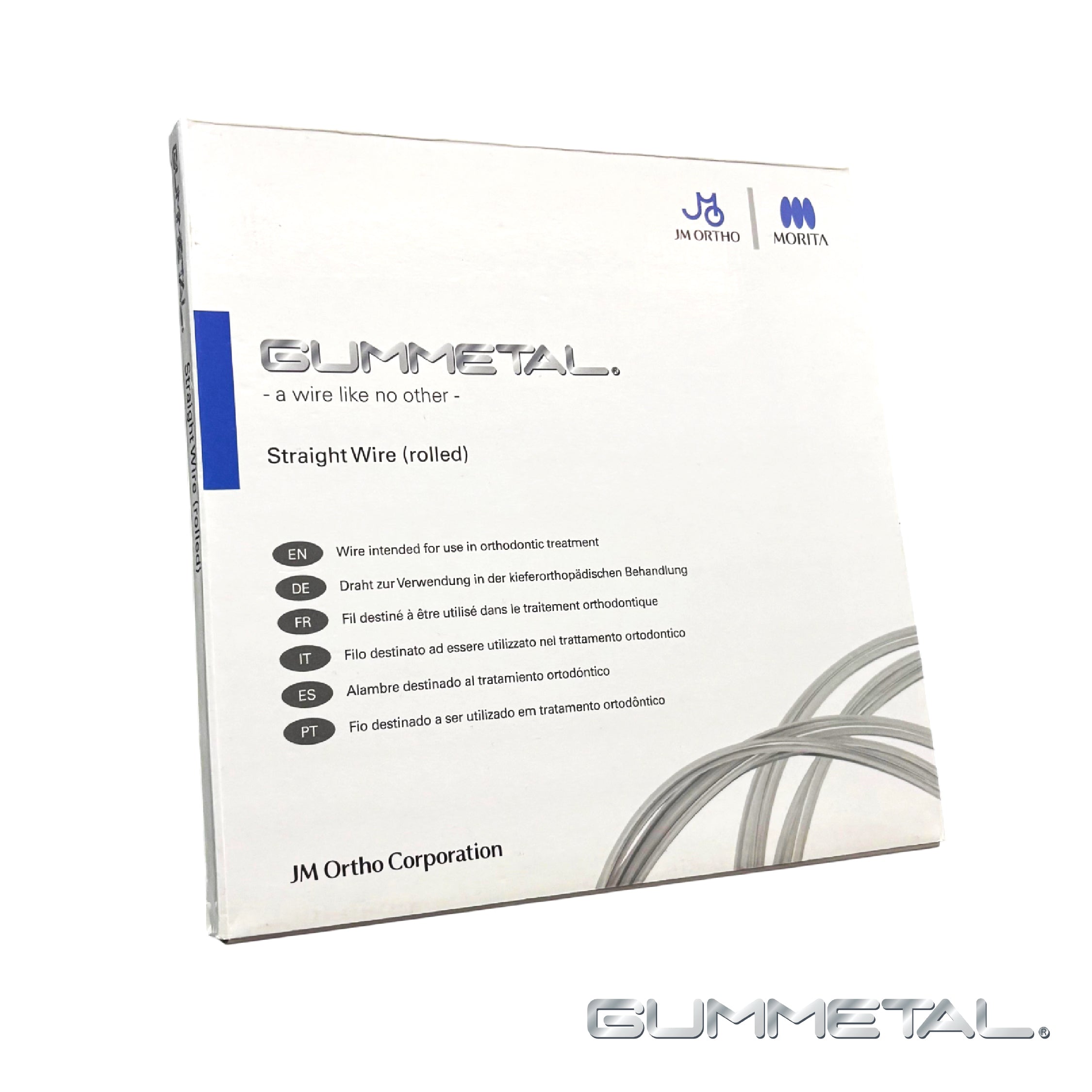 GUMMETAL ROLLO 2m – Representaciones Ortodóncicas